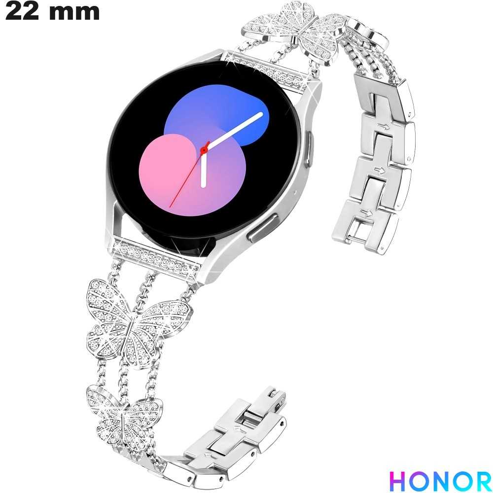 Buy Silver Bracelet Smart Watch 22mm Steel Honor